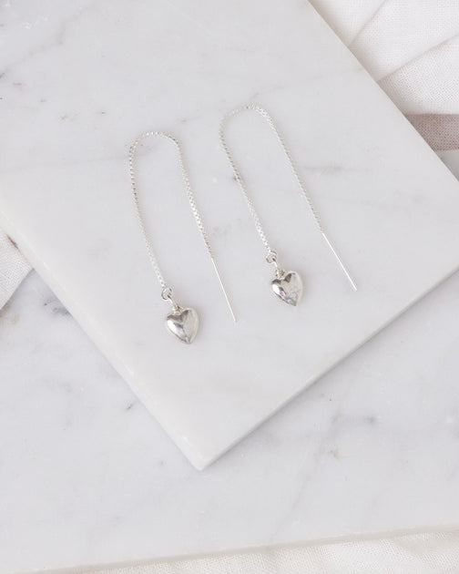 Puffy Charm Ear Threads – FINERRINGS