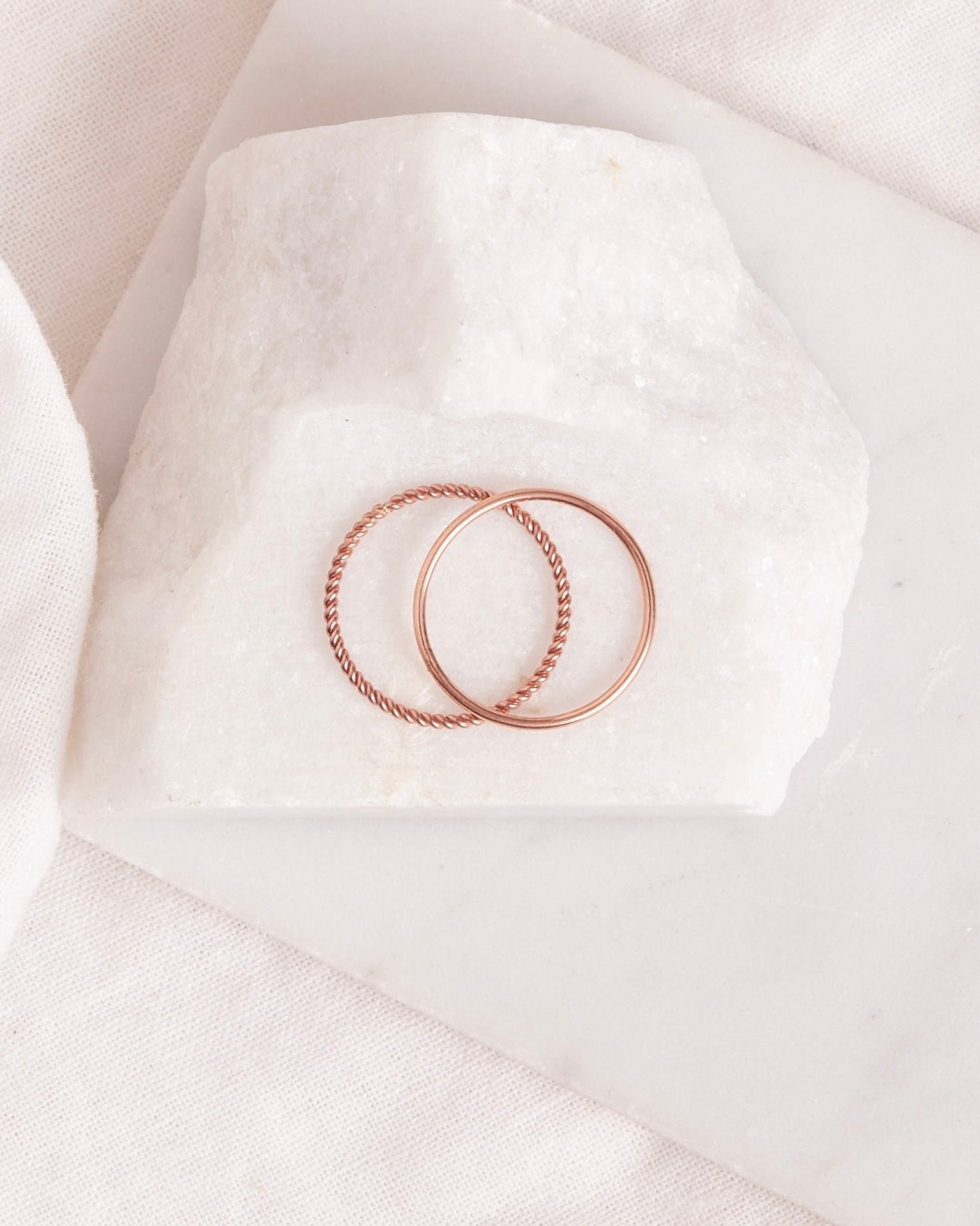 Twin Stacking Ring Set – FINERRINGS
