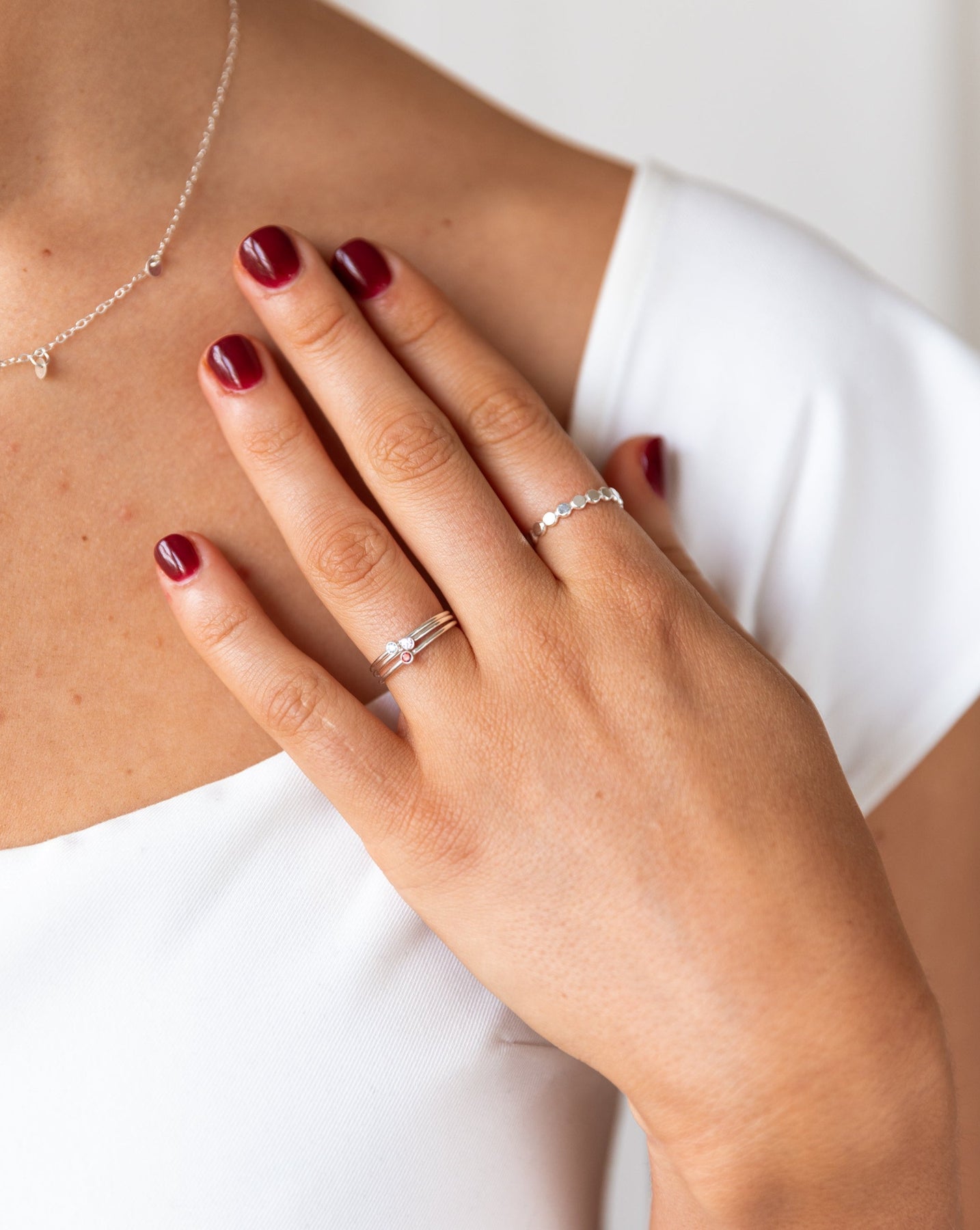 Smooth Beaded Ring – FINERRINGS