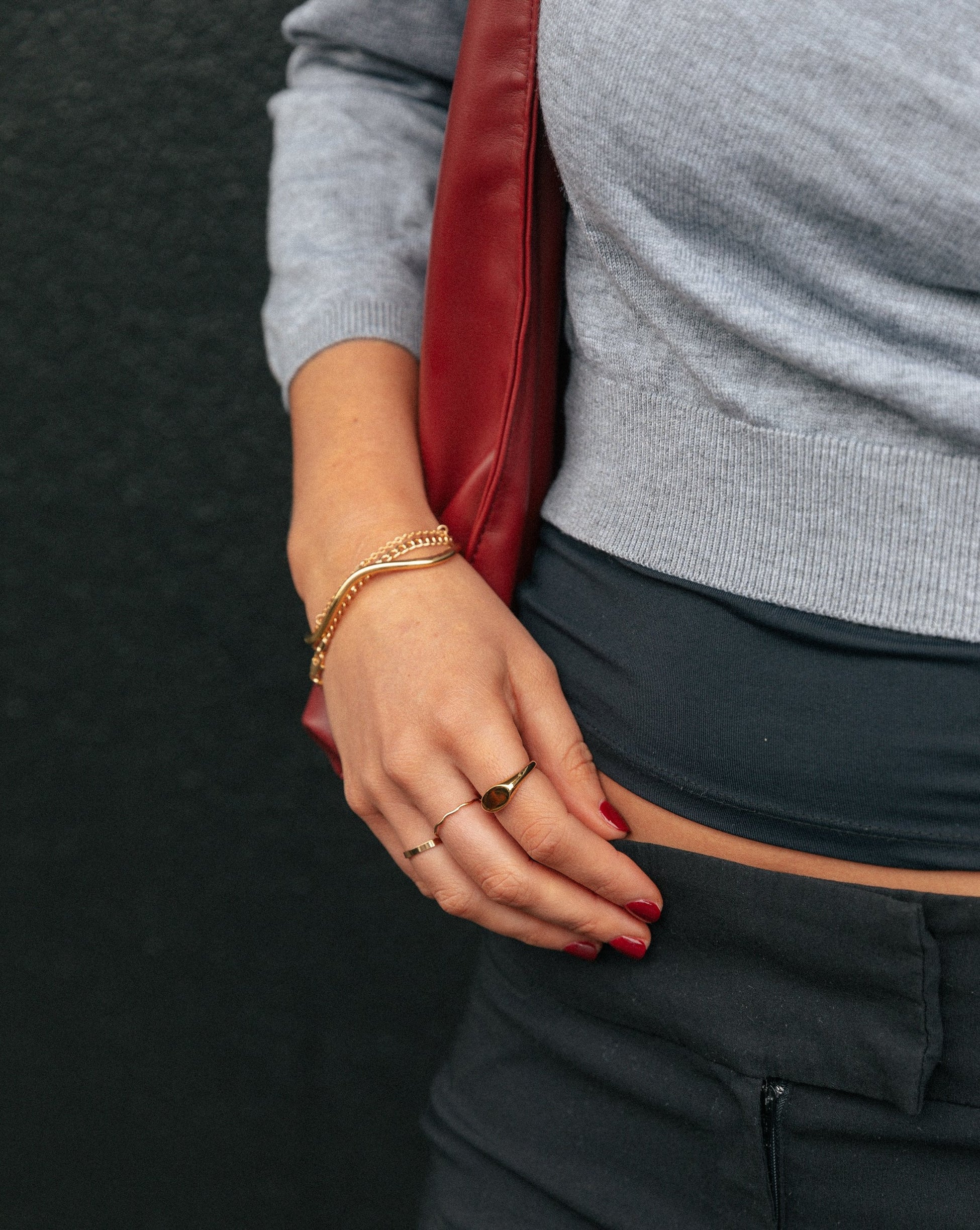 Wave Bangle – FINERRINGS