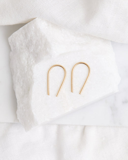 Hook Arc Earrings – FINERRINGS